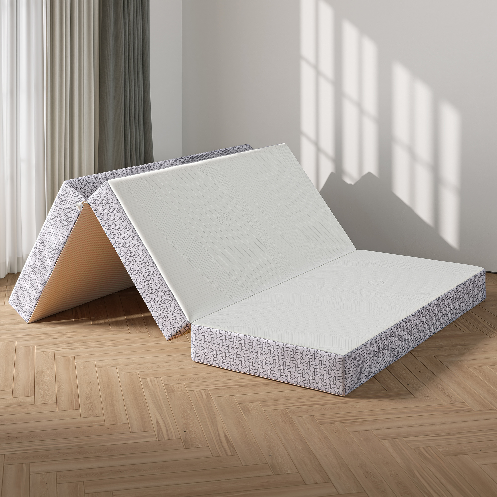 CoolSoft 6" Memory Foam Folding Mattress – AFI Furnishings